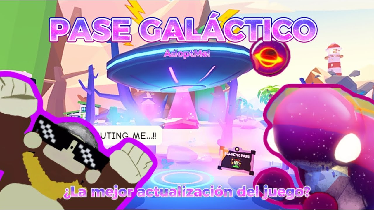 AdoptMe | ¿La Mejor ACTUALIZACIÓN? / pase galáctico - YouTube