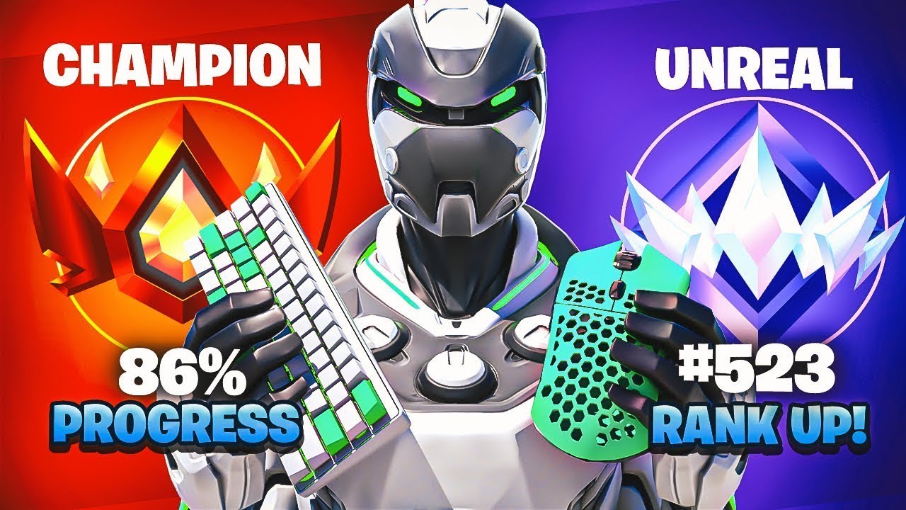Fortnite ranked reload champion 61% - YouTube