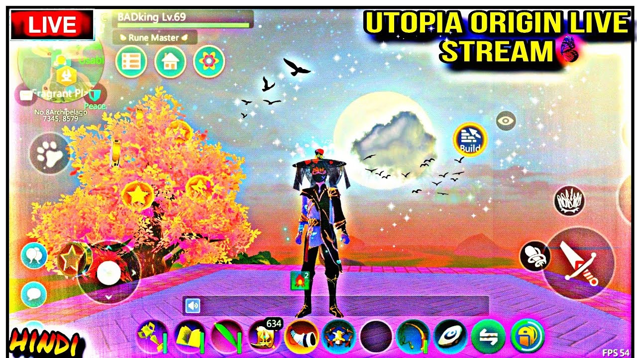 Utopia origin gameplay on live stream|Utopia origin gameplay in [HINDI ...