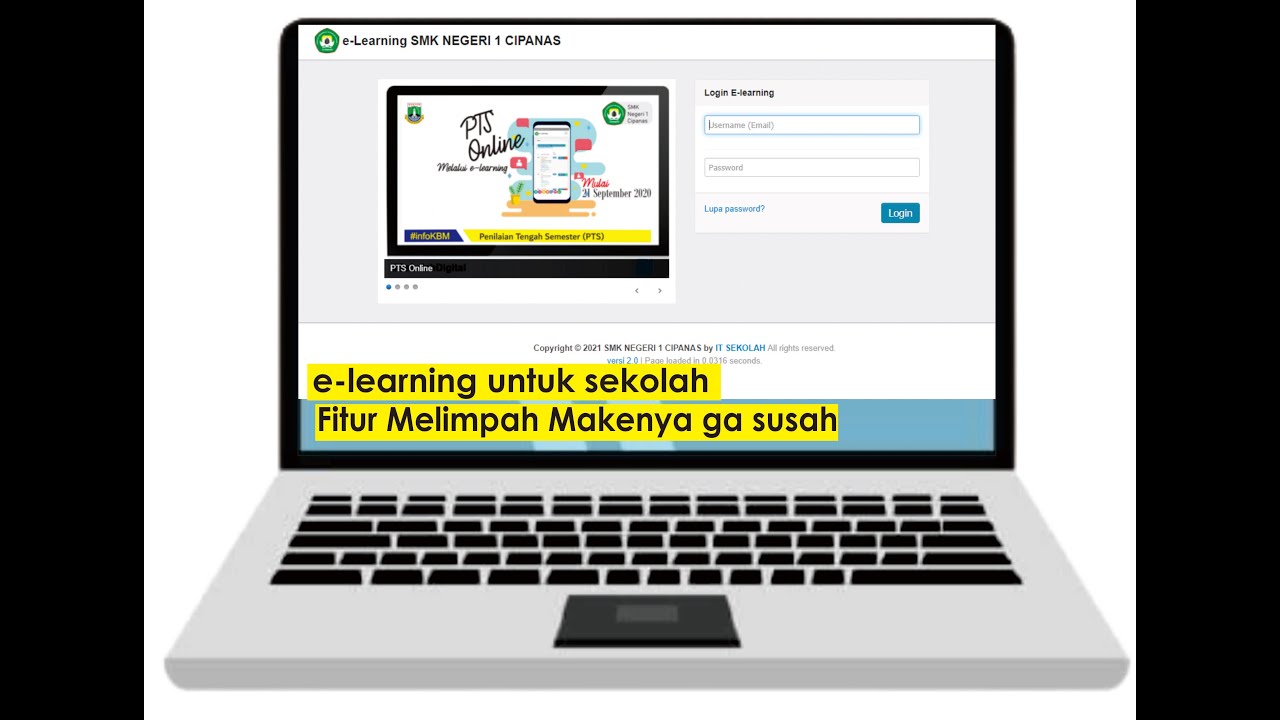 Tutorial Cara Menggunakan e-Learning Siswa SMKN 1 Cipanas - YouTube
