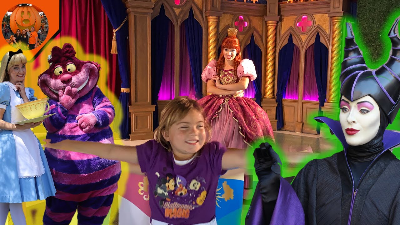 Maleficent ~ Cheshire Cat | Halloween Disneyland - YouTube