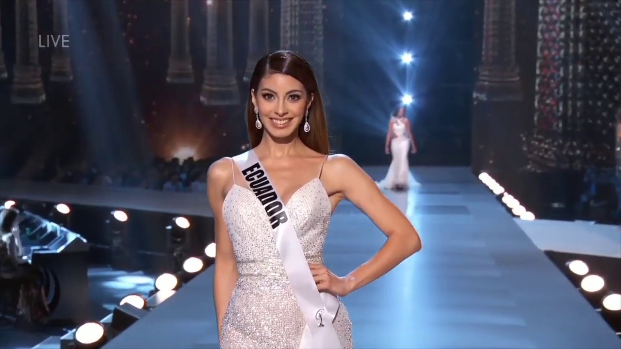 Miss Universe Ecuador 2018 in Preliminary Show - Virginia Limongi # ...