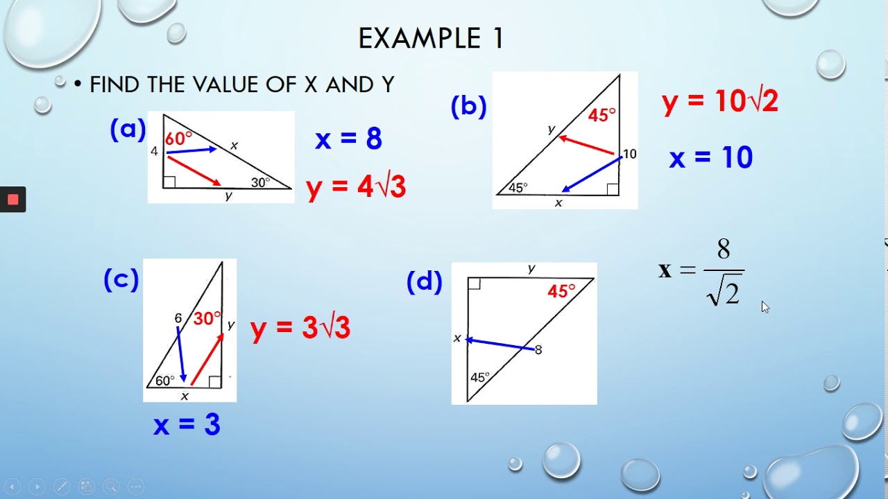 GEOMETRY Lesson 9.4 Video - YouTube