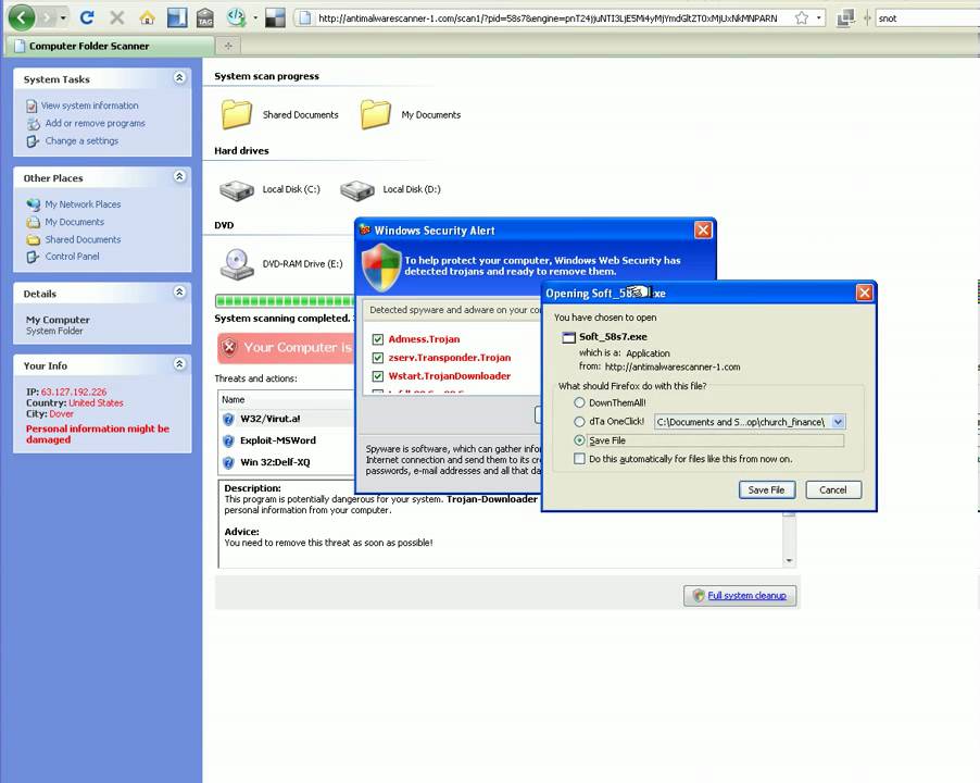 How your system gets infected with a virus - YouTube