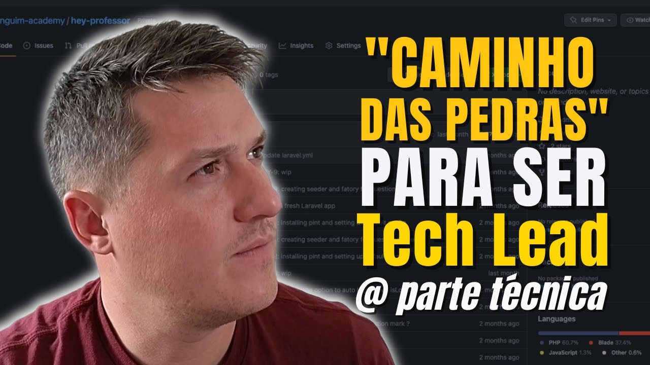 PARA SER TECH LEAD: ESSE É O CAMINHO.... 👀 - YouTube