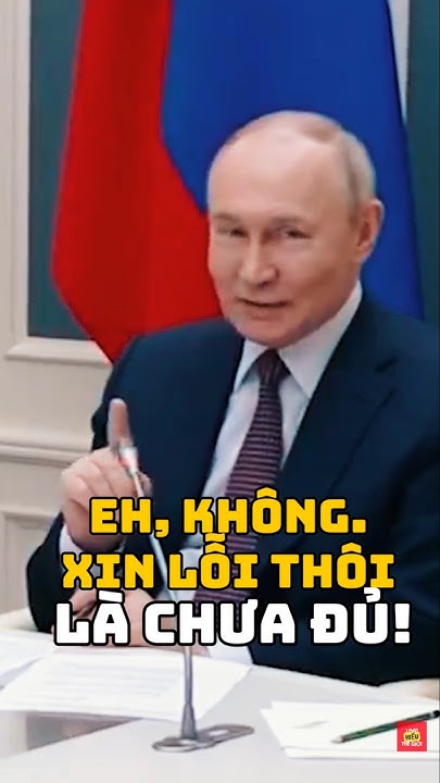 "Xin lỗi là chưa đủ' - Putin đáp trả những người từng quay lưng với Nga #putin - YouTube