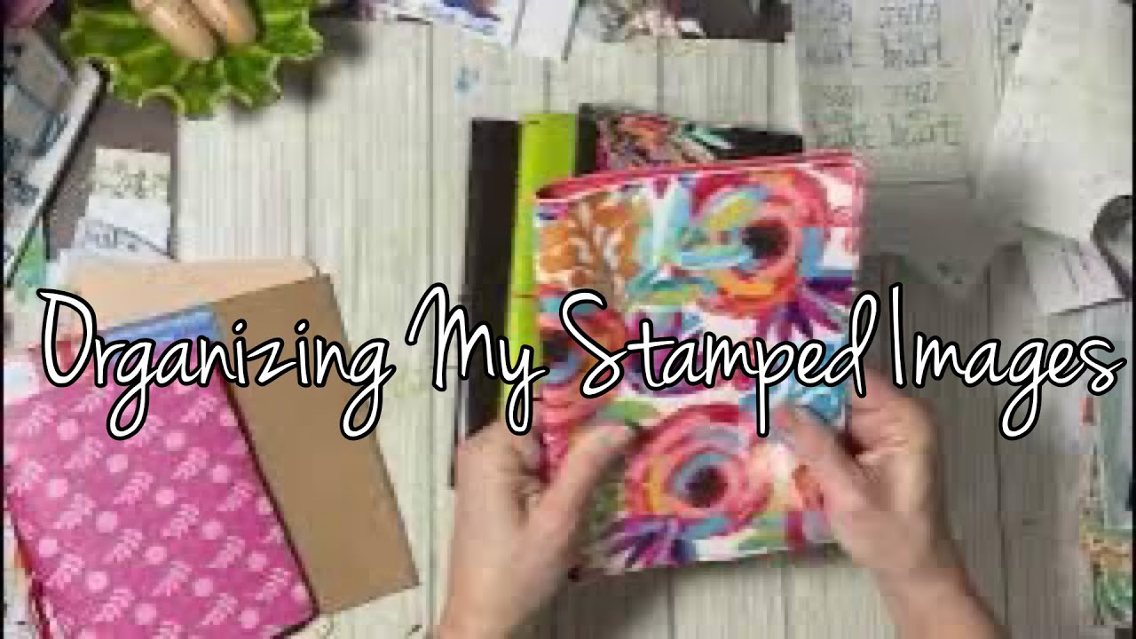 “New” idea for stamp organization- trying a different way … - YouTube