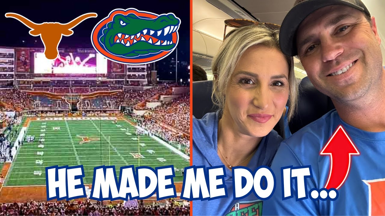 I led the '2 Bits' Chant on Plane FULL of Gators! #BeatTexas - YouTube