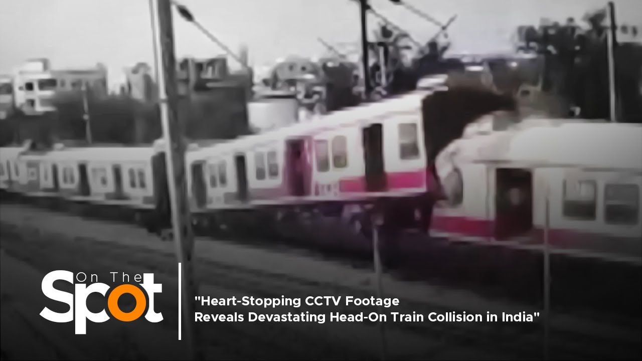 Heart-Stopping CCTV Footage Reveals Devastating Head-On Train Collision ...