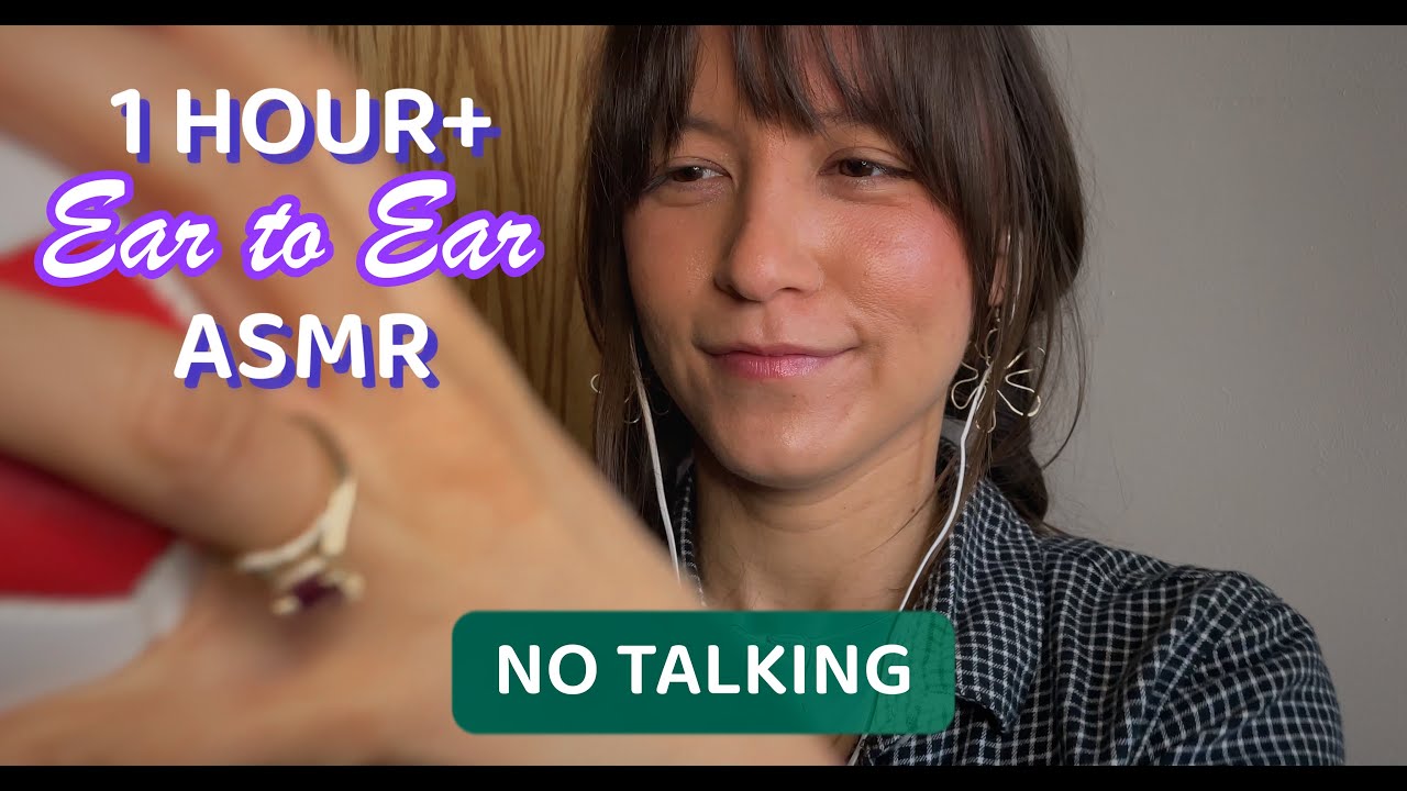 ASMR Ear to Ear Tingles (NO Talking) | 1 HOUR+ of Tapping, Scratching ...
