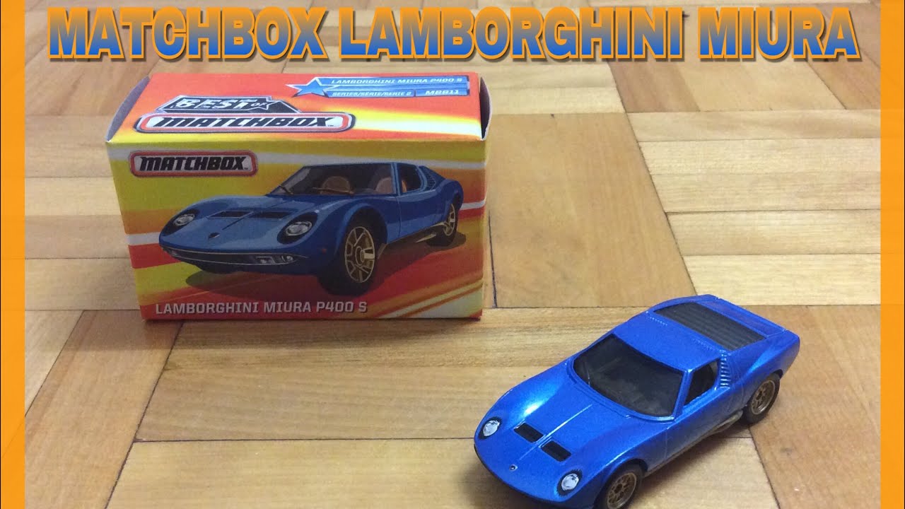 Matchbox Lamborghini Miura P400 S - YouTube