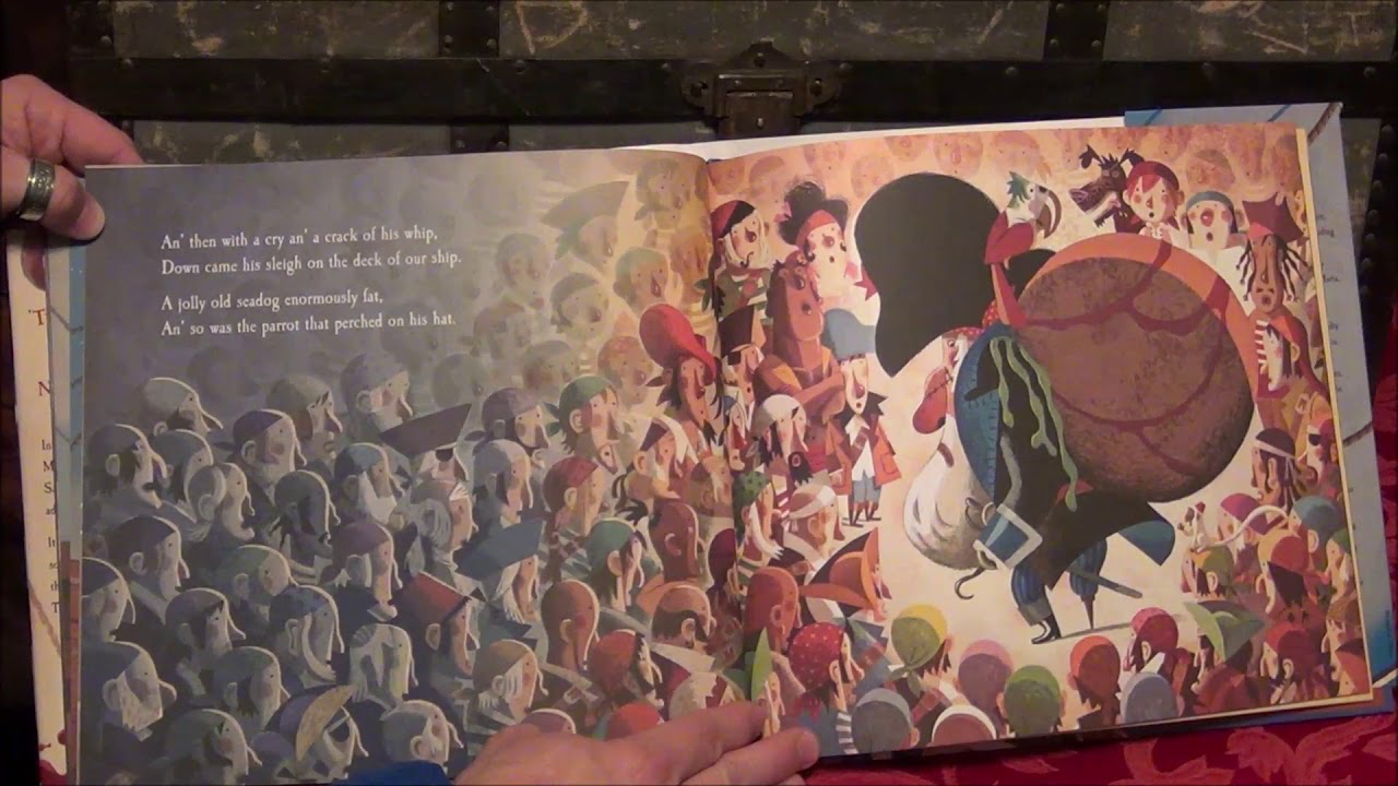 The Captain Reads "A Pirate's Night Before Christmas" - YouTube