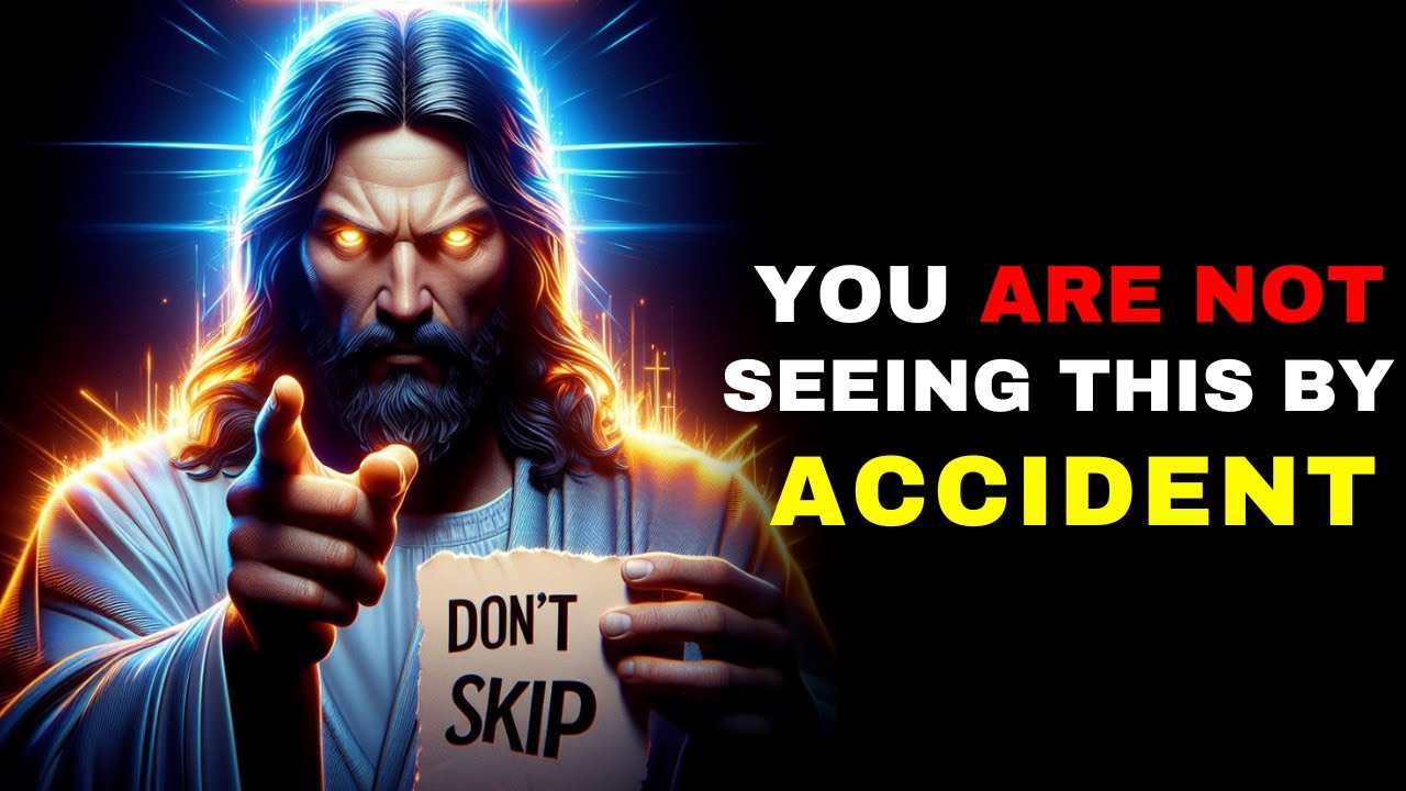 🔴God Says !!! YOU'RE NOT SEEING THIS BY AN ACCIDENT | God's Message ...