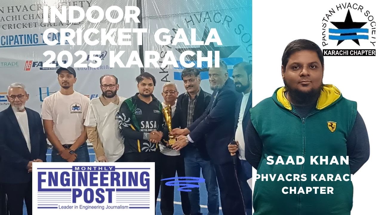 Saad Khan | PHVACRS Karachi Chapter | Indoor Cricket Gala 2025 ...