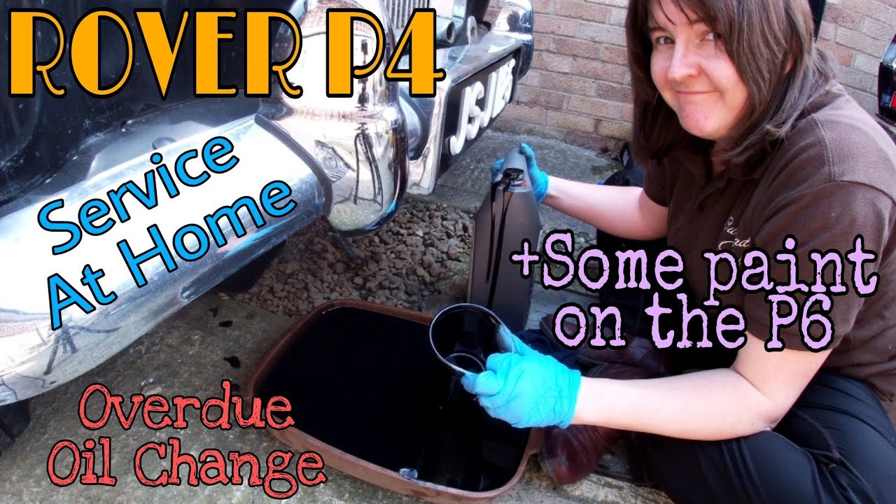 ROVER P4 - Service + P6 - Rust Painted - YouTube