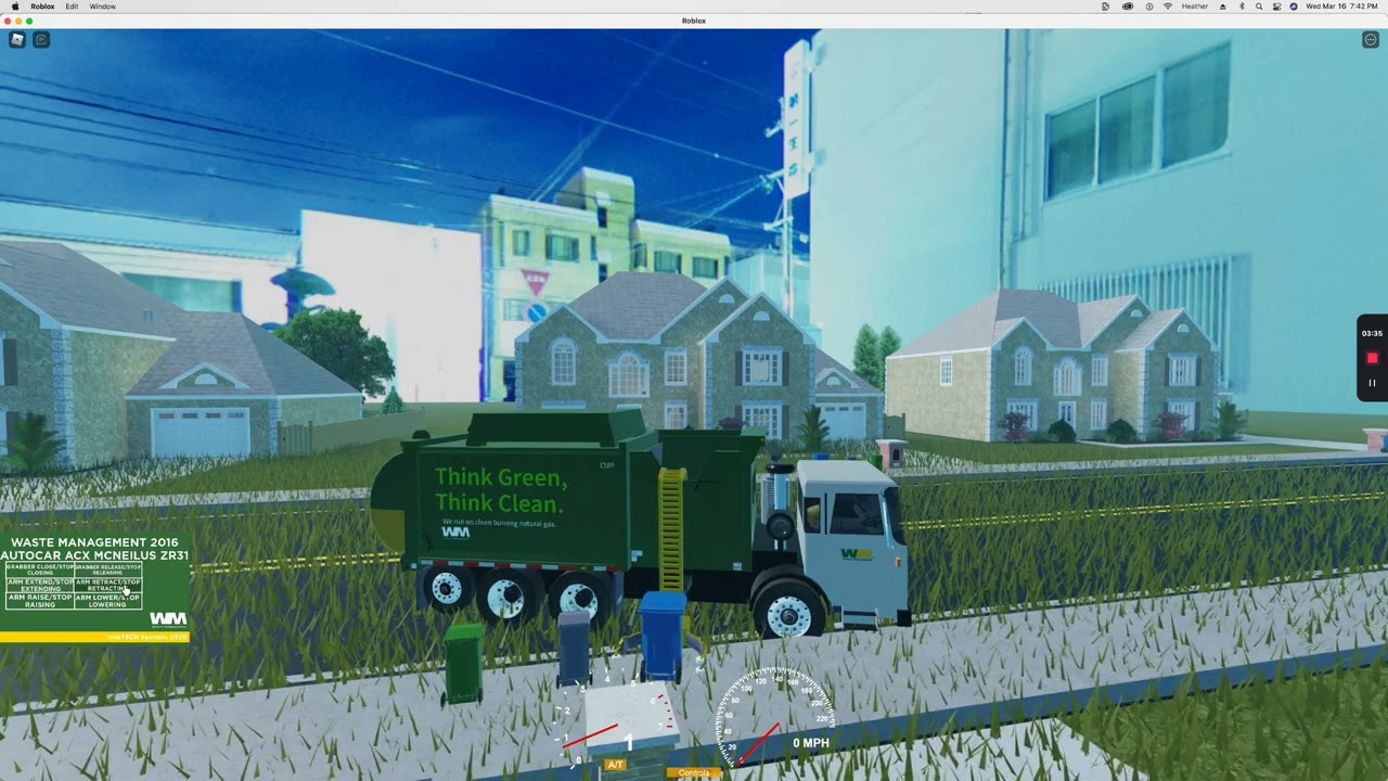 Roblox Waste Management Garbage Trucks - YouTube