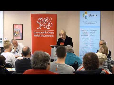 Launch of Social Services Bill at Dewis CIL - YouTube