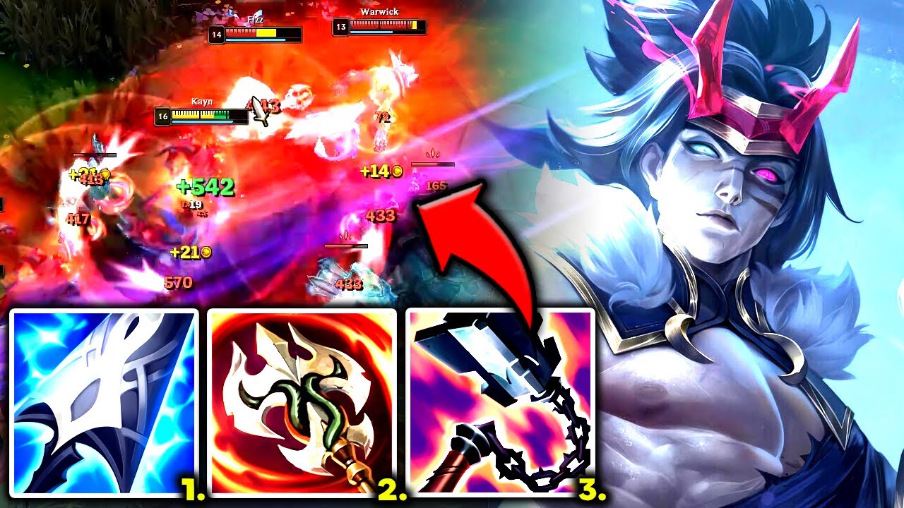 KAYN TOP CAN 100% CARRY WITHOUT ANY TEAMMATES! (INCREDIBLE) - S13 Kayn ...