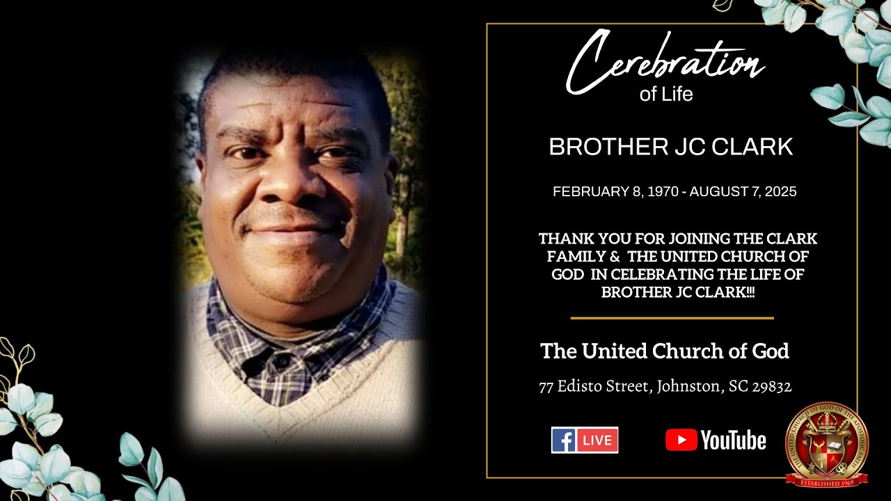 Celebration of Life for Brother JC Clark - YouTube