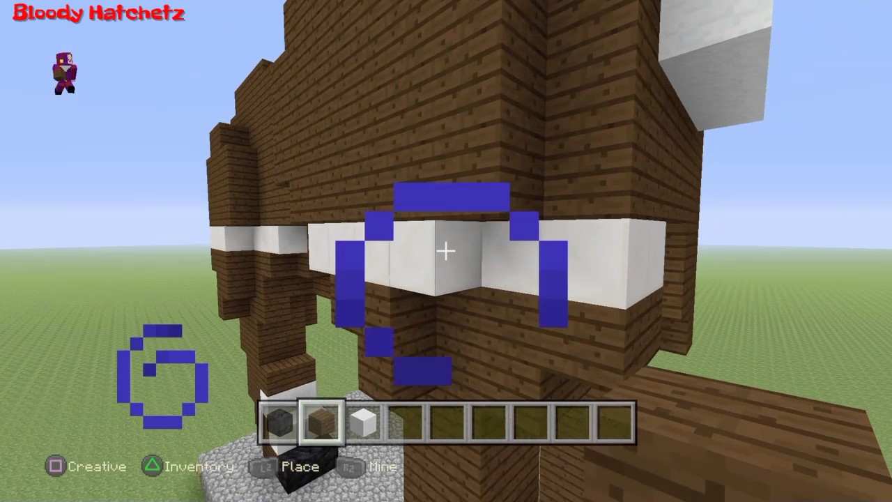 Minecraft : How To Make A Reindeer - YouTube