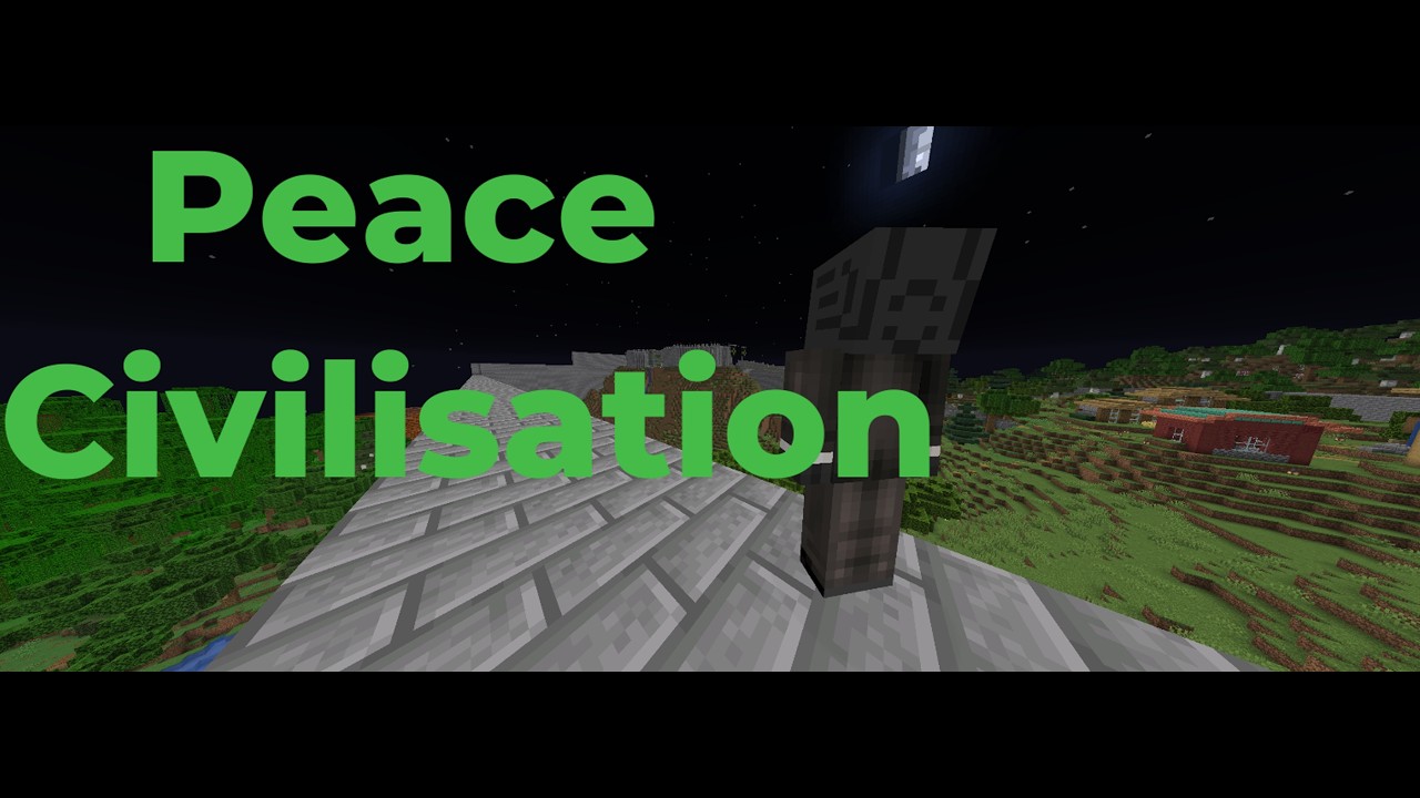 I Joined Minecraft's Most Peaceful Civilization - YouTube