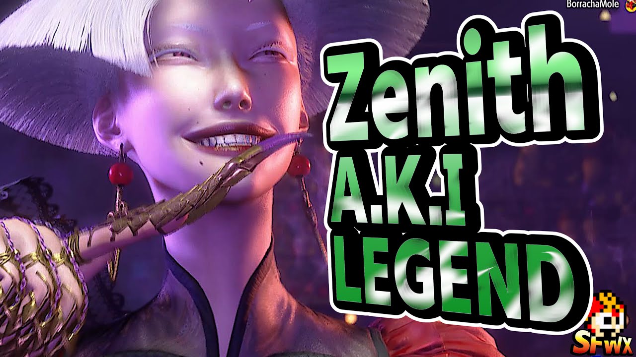 SF6: Zenith A.K.I Legend | sf6 SFWX StreetFighter6 sfvi aki AKI - YouTube