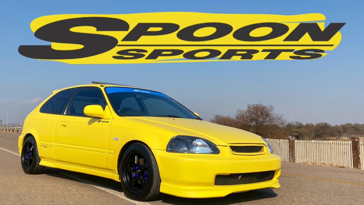 Spooning my SPOON Civic VTEC - YouTube