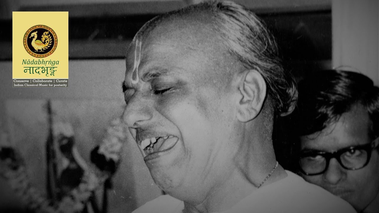 M D Ramanathan at The Music Academy, Madras, 21.12.1971 - YouTube