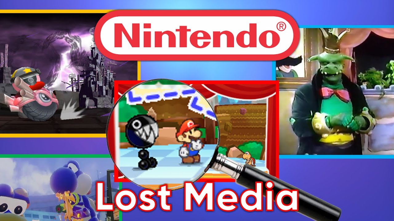 My Favorite Pieces of Nintendo Lost Media - YouTube