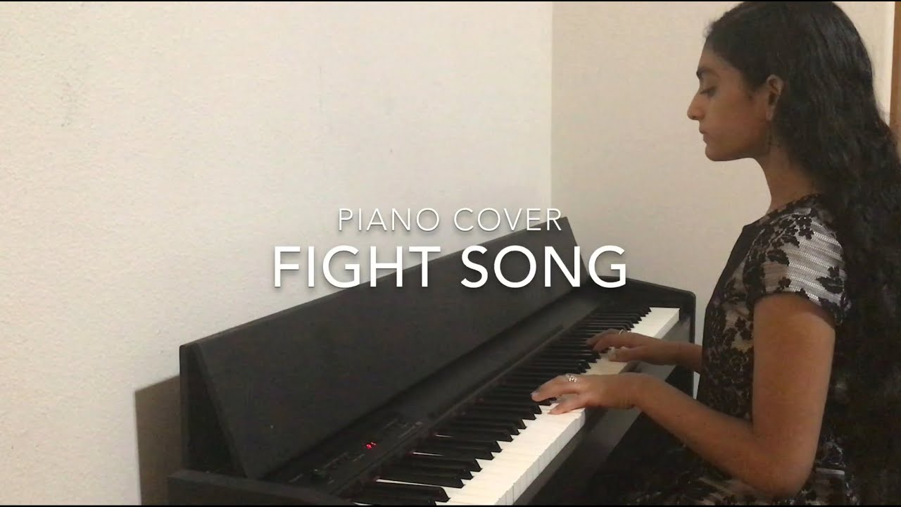 Fight Song Piano Cover | Rachel Platten | Instrumental | Ananya ...