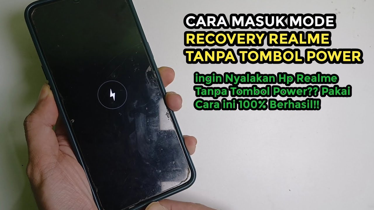 Cara Masuk Mode Recovery Realme Tanpa Tombol Power | Realme ui Recovery ...