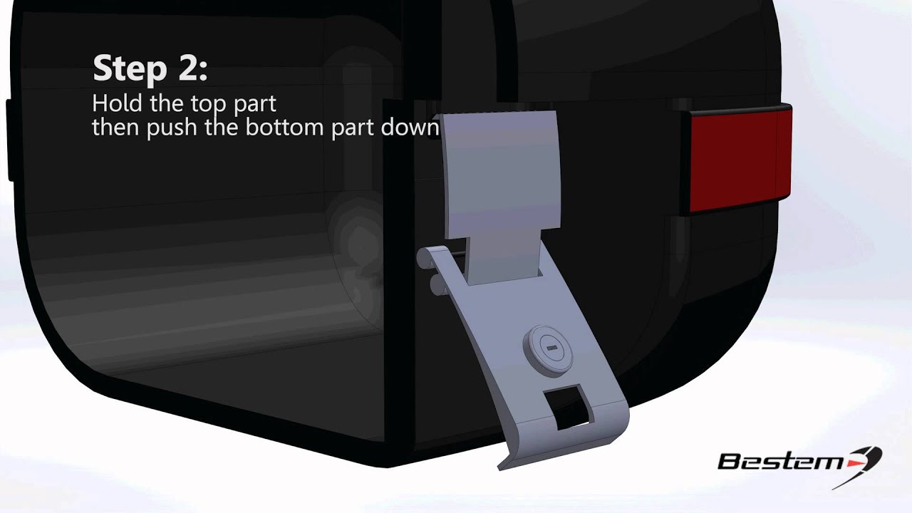Bestem Top Box Lock - YouTube