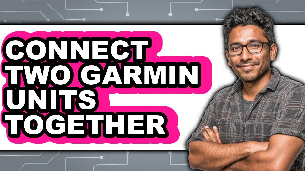 How to Connect Two Garmin Units Together (NEW 2025) - YouTube
