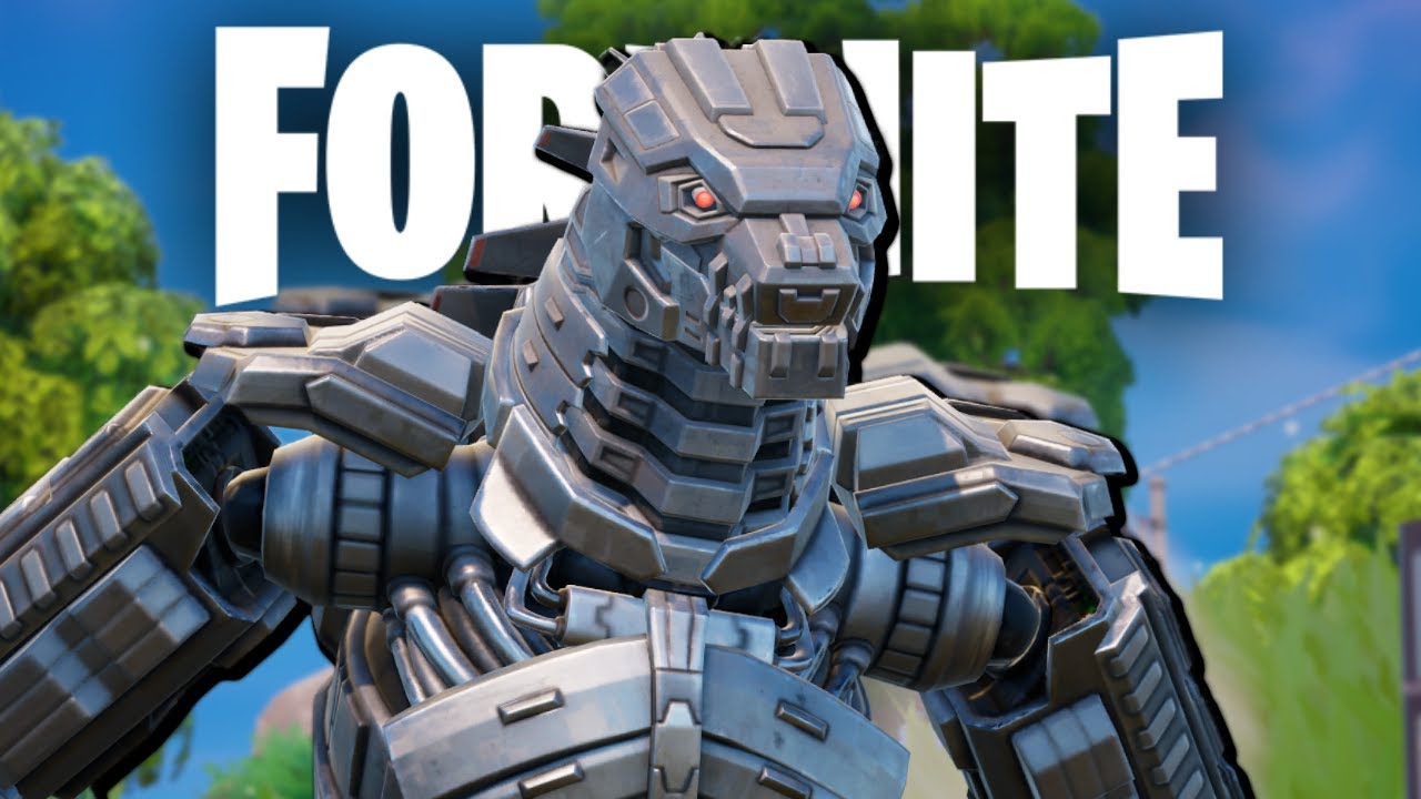 *NEW* Playing As MECHAGODZILLA In Fortnite! - YouTube