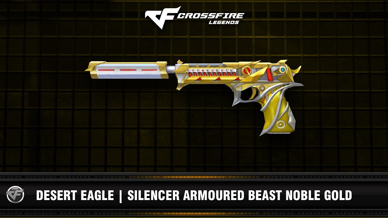 CFM : Desert Eagle | Silencer Armoured Beast Noble Gold (VIP) - YouTube