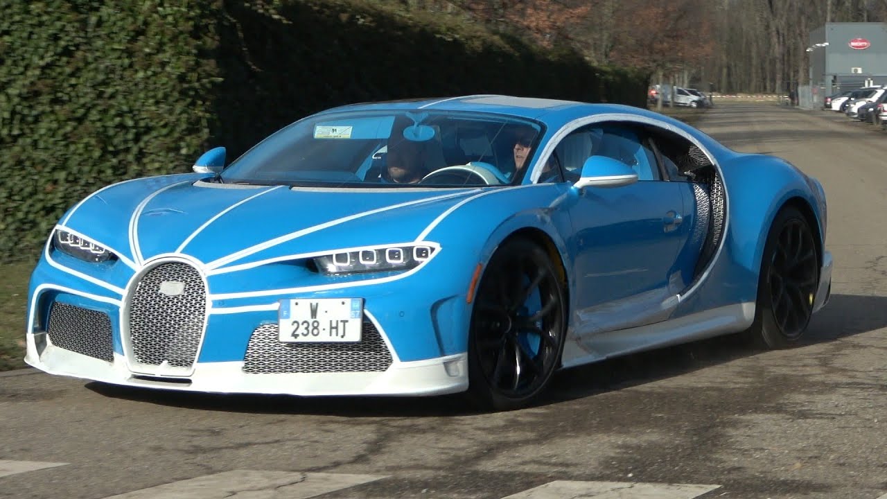 Jacob Arabo Brand New Bugatti Chiron Super Sport with other Bugattis ...