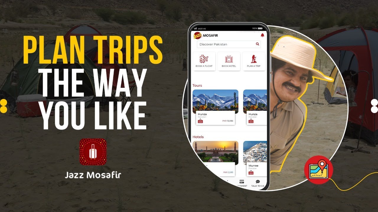 Plan Trips the Way You Like with Jazz Mosafir! - YouTube