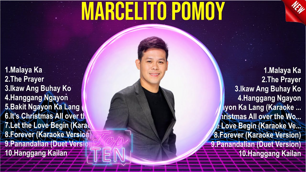 Marcelito Pomoy Greatest Hits OPM Tagalog Full Album 2024 ~ The Best ...