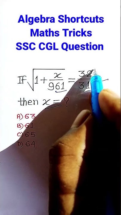 Simple Algebra Tricks| Simplification Maths Shortcuts| Algebra for SSC ...