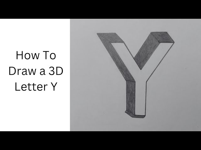 Y Drawing 3d Easy 3D Art Project