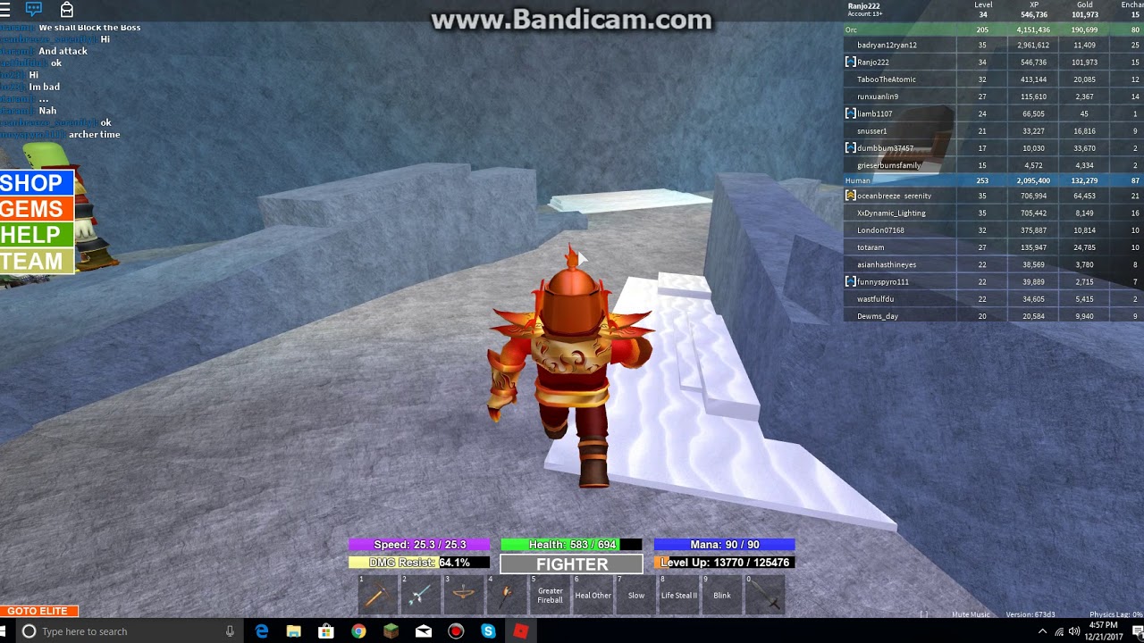 Roblox Field Of Battle: Enchanting to 16 - YouTube