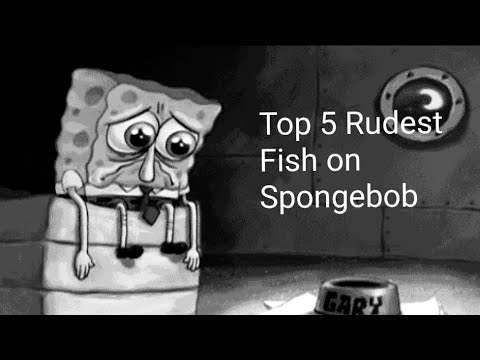 Top 5 Rudest Background Characters in Spongebob - YouTube