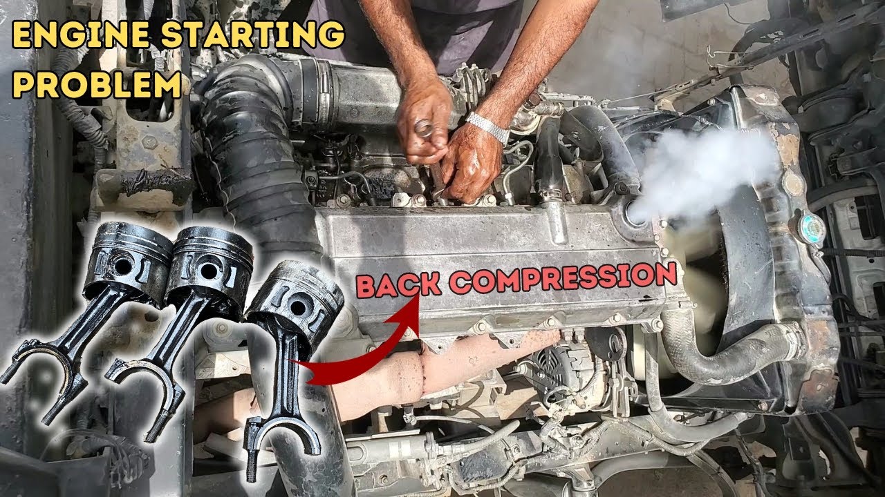 Diesel Engine Back Compression and Starting Problem | Jo8c Engine ...
