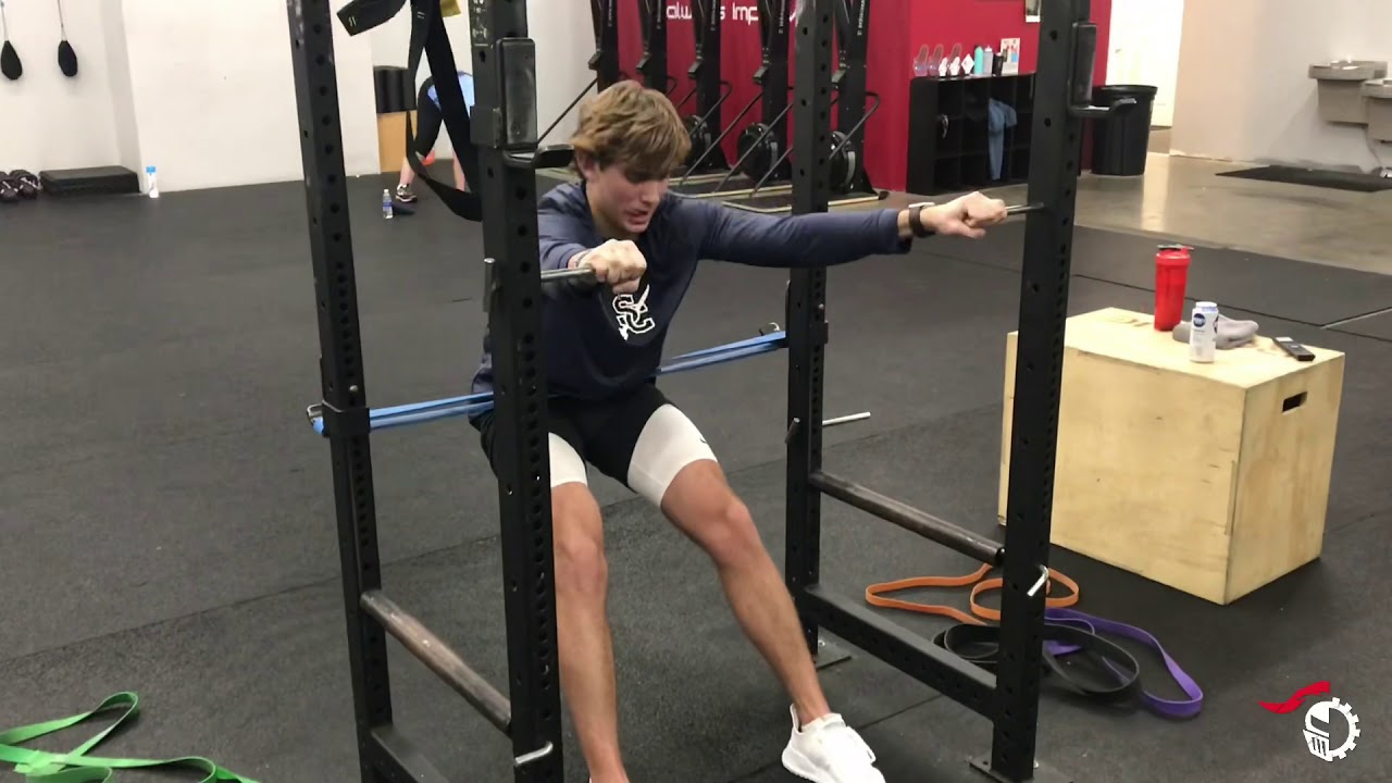 Standing Banded Hip Thrust - YouTube