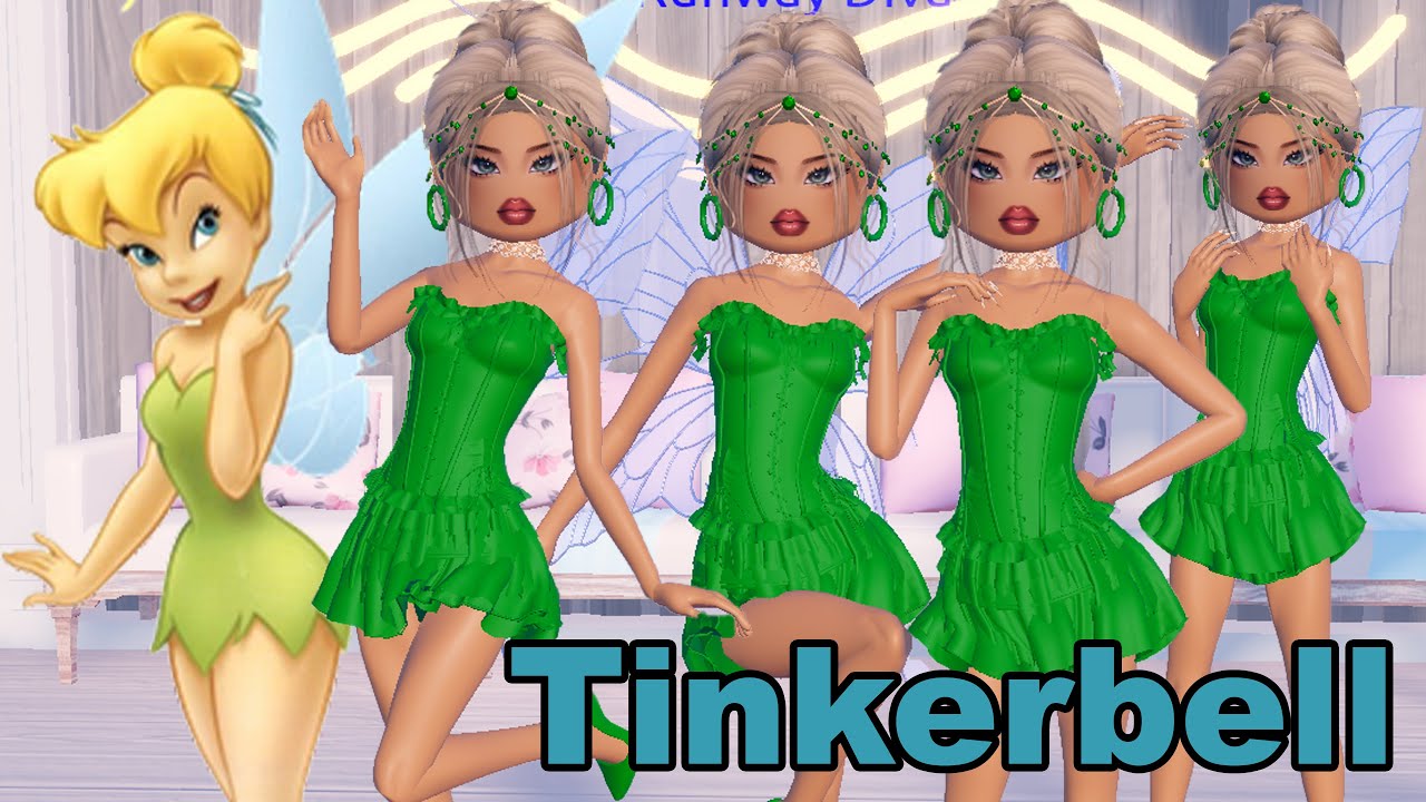 Theme: Tinkerbell Cosplay - DTI - DRESS TO IMPRESS #roblox - YouTube
