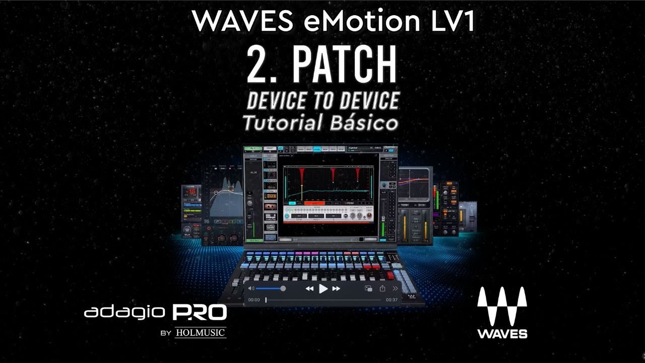 2.4 WAVES eMotion LV1: Device to Device Patch - YouTube