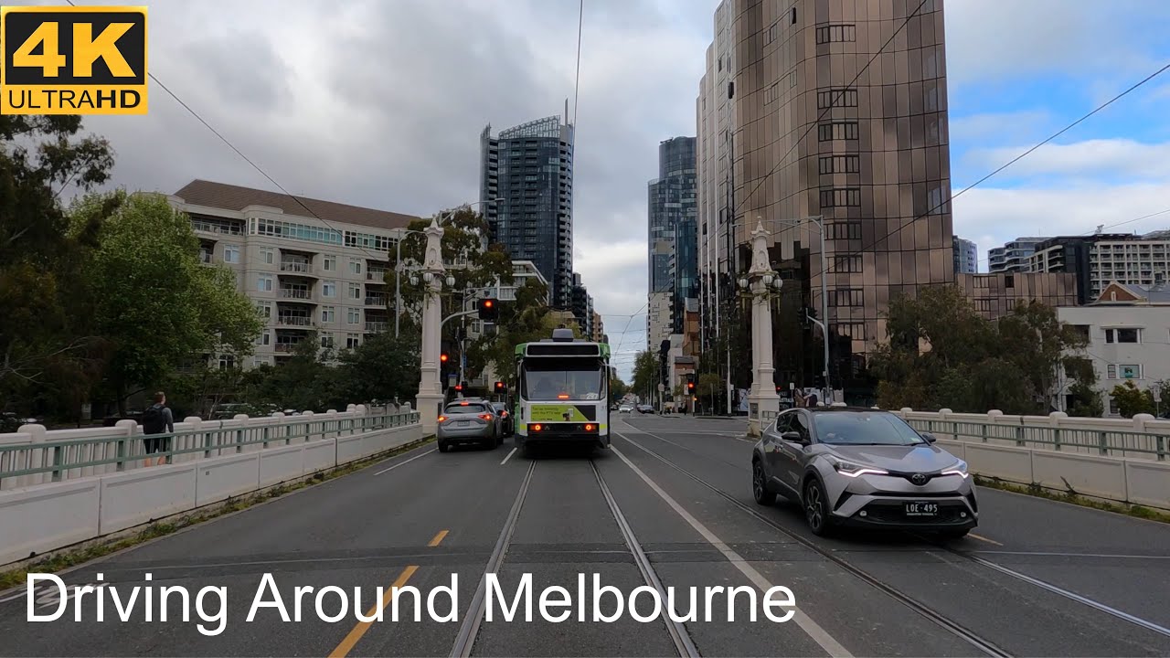 Driving Around Melbourne Australia | 4K UHD - YouTube