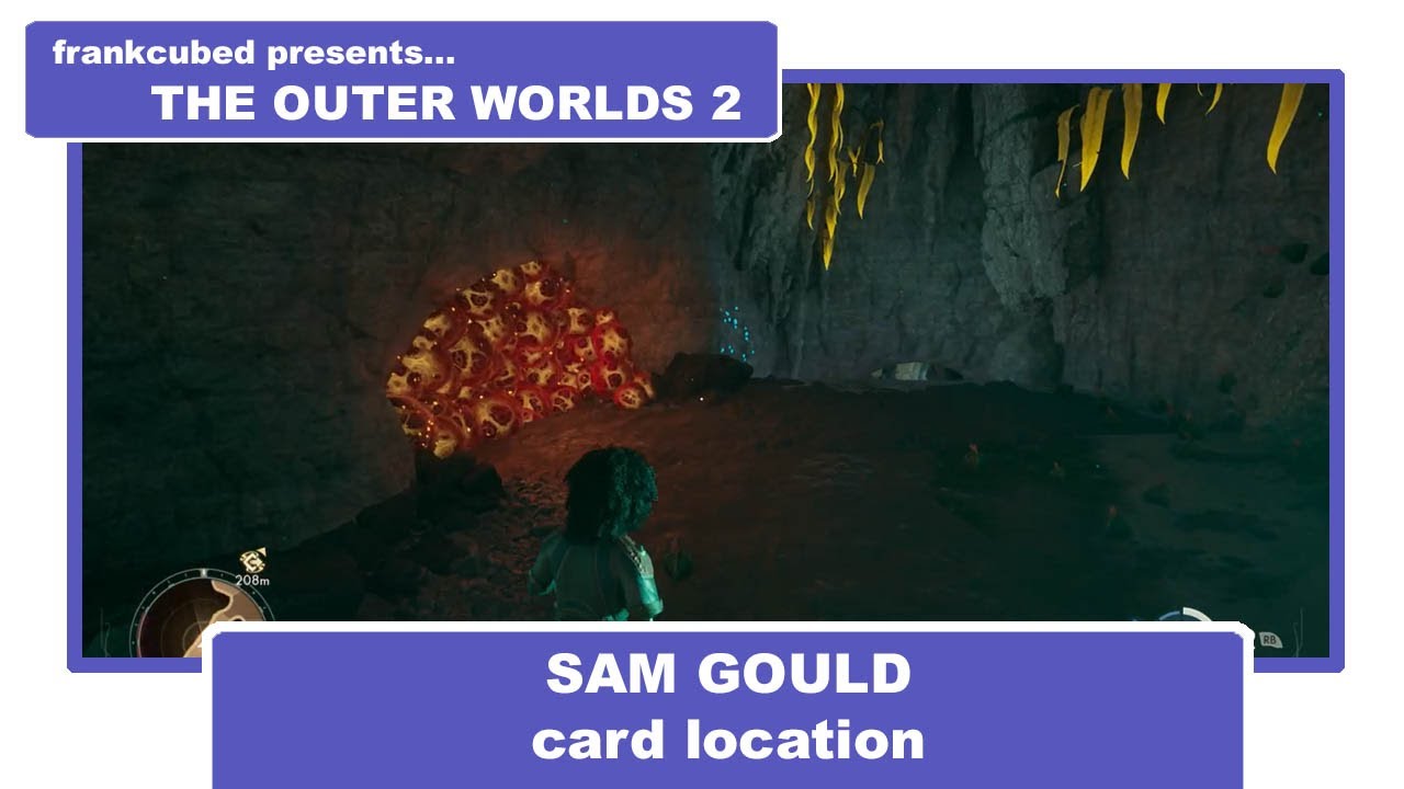 The Outer Worlds 2 Horizon SAM GOULD card location on Paradise Island ...