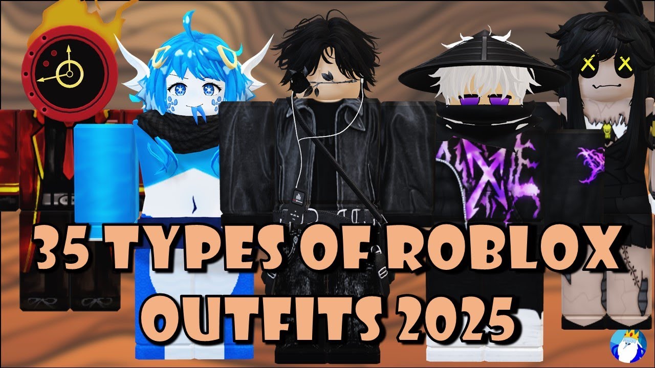 35 Types of Roblox Outfits 2025 (Part #1) - YouTube