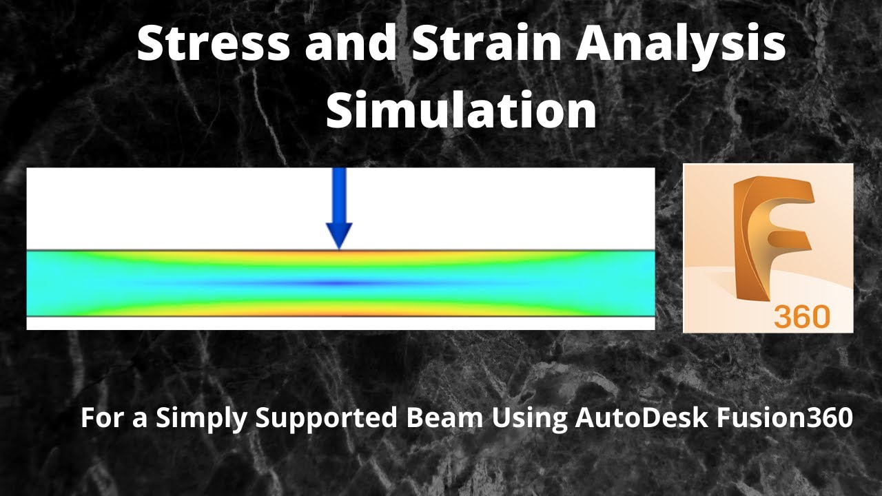 Stress & Strain Analysis Simulation of Simply Supported Beam using ...